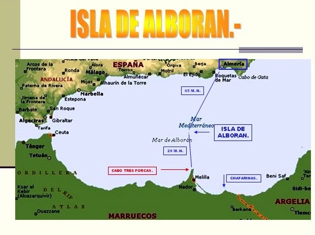 DIARIO NACIONAL.-: LA ISLA DE ALBORAN.-