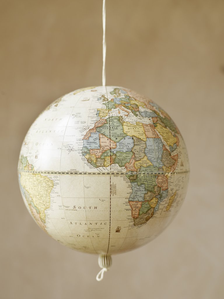 Heartfire At Home - Connecting Heart, Home and LIFE!: A Hanging Globe ...