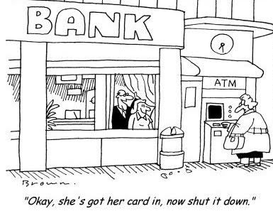 Just for Laughs Funny Pictures: Bank Jokes