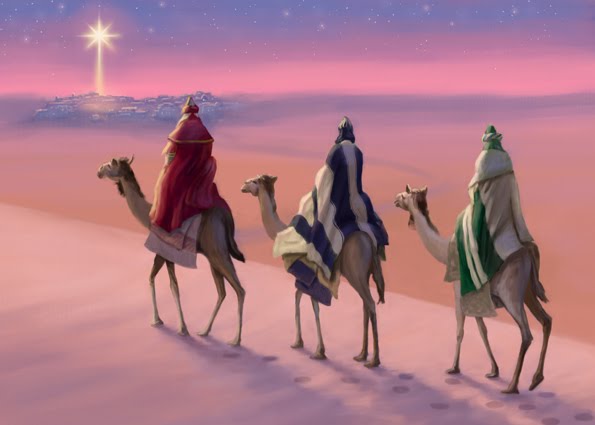 Daniel Rodgers: 3 magi approach Bethlehem