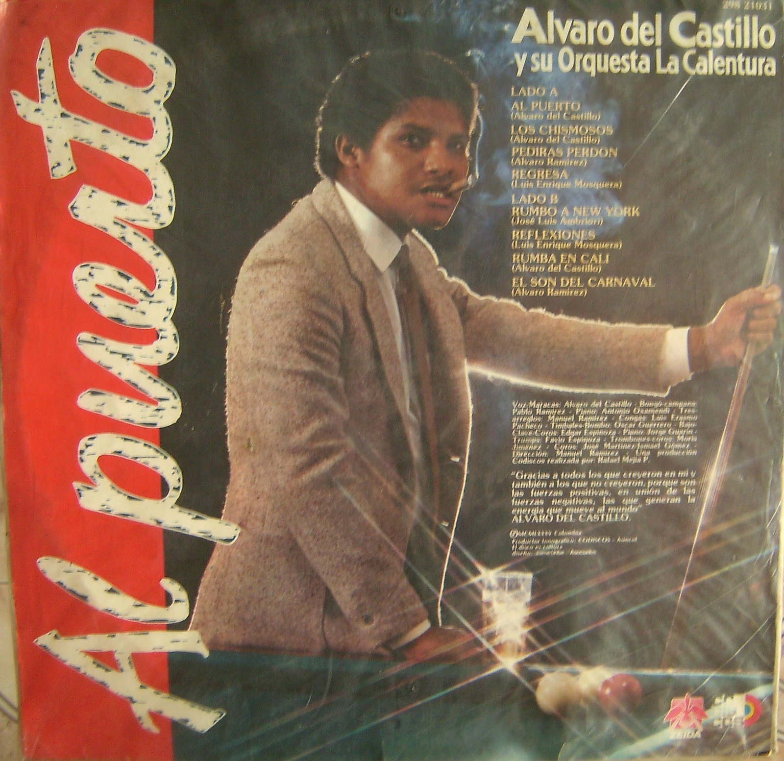 LA SALSA DE JUAN MANUEL Y ALEJANDRO ® : ALVARO DEL CASTILLO\ALVARO DEL ...