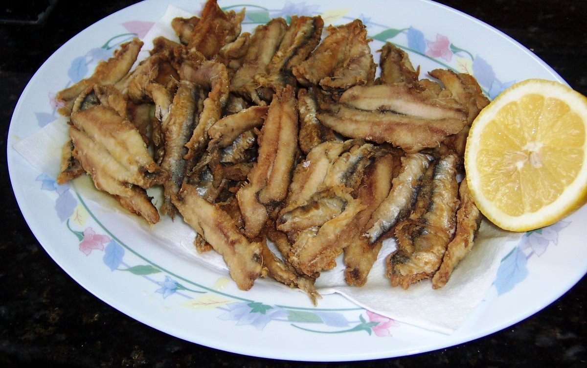 Canyada recetas: Boquerones fritos
