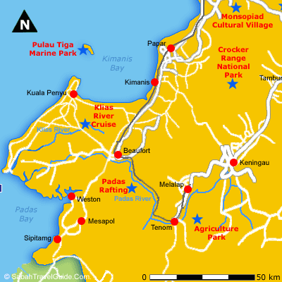 TENOM,SABAH: Tenom Town History