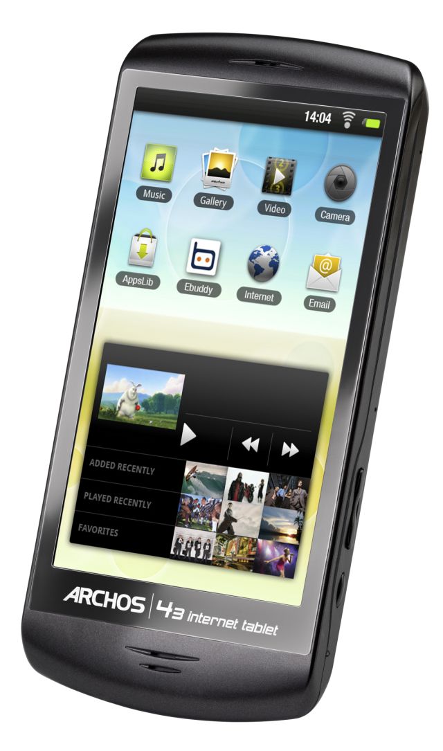 4th Dimension Thinking: Archos 43 with Android. My Review!