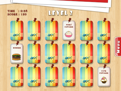 P.O.R.T.F.O.L.I.O.: Memory Game UI Design