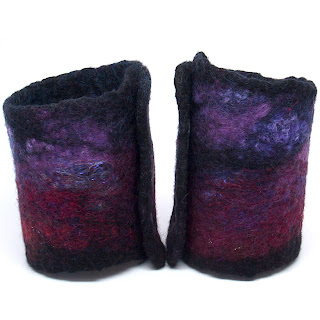 gwenbeads: Felt Cuffs for Pixies and Other Creatures