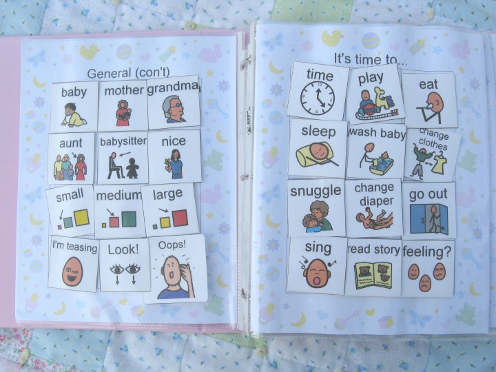 Adapting Creatively: Playtime Communication Book...and GIVEAWAY!