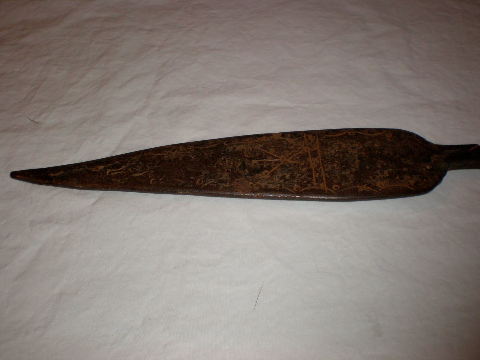 Primitive Weapons: An ornate processional spear from West Africa