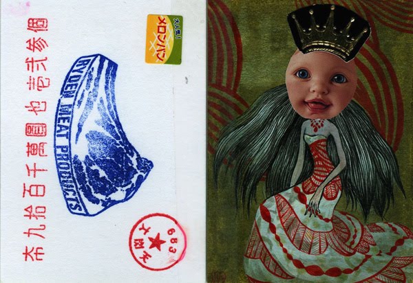 mailbag art museum: Mark Ryden and me as an octopus