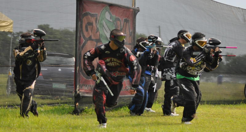 Splash Island: Inter-Media Paintball Tournament by 777 Media Forum