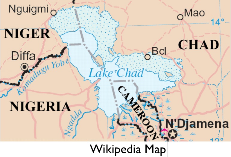 Border Delineation and Desiccation in Lake Chad - GeoCurrents
