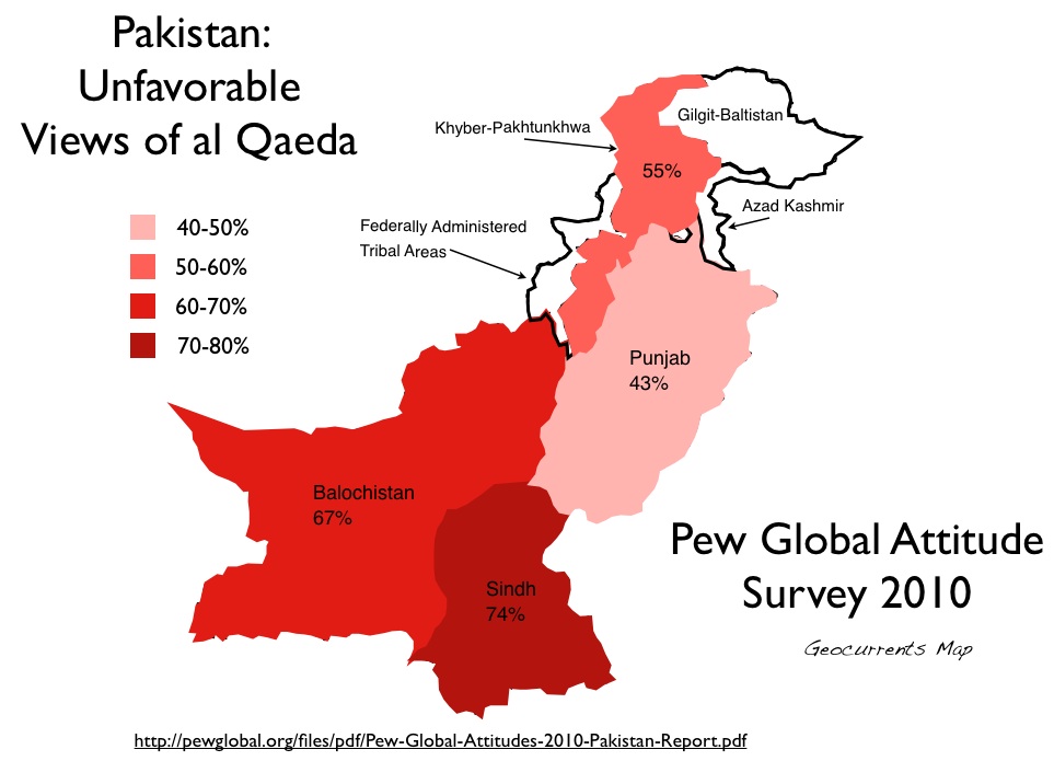 The Geography of Extremism in Pakistan - GeoCurrents