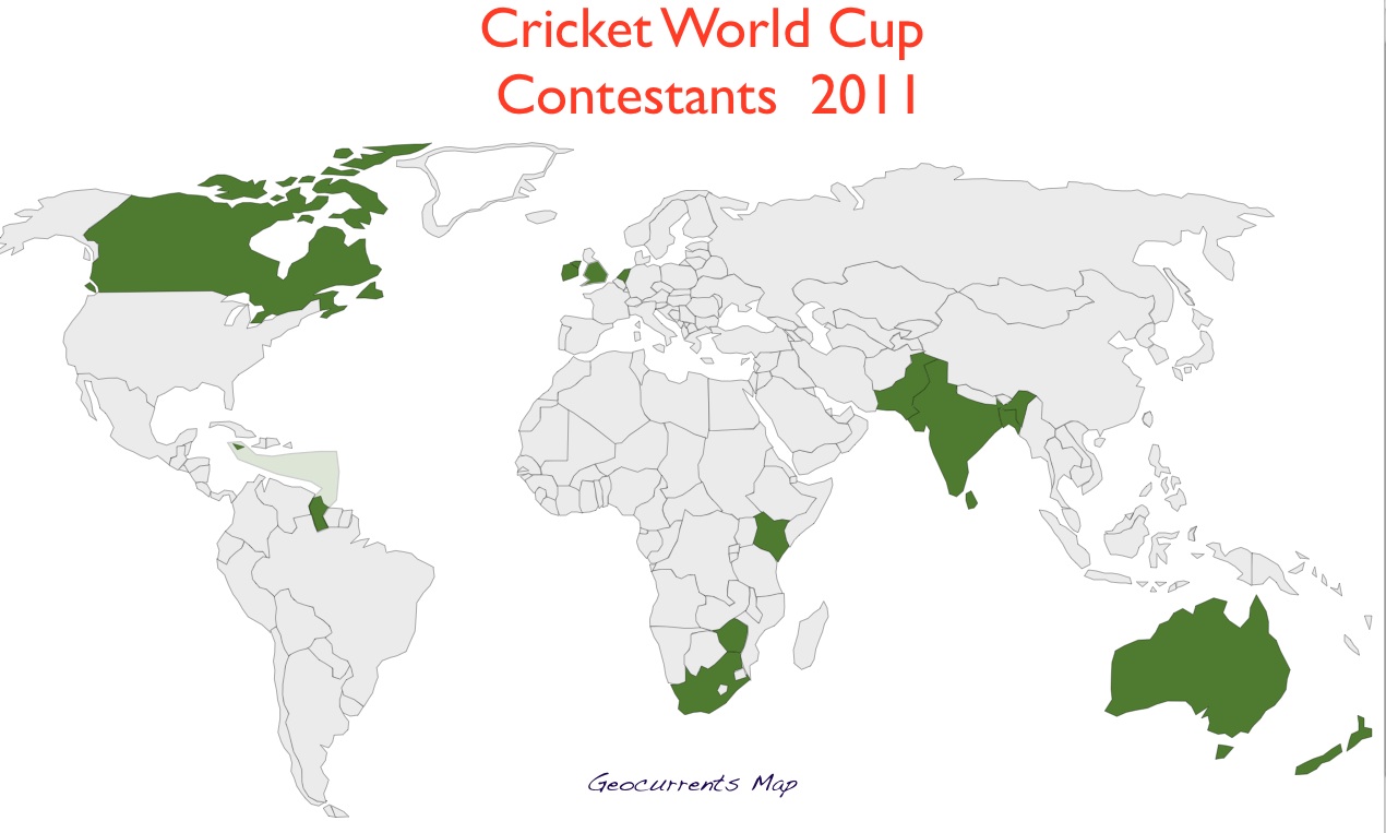 International Rivalries in Cricket - GeoCurrents