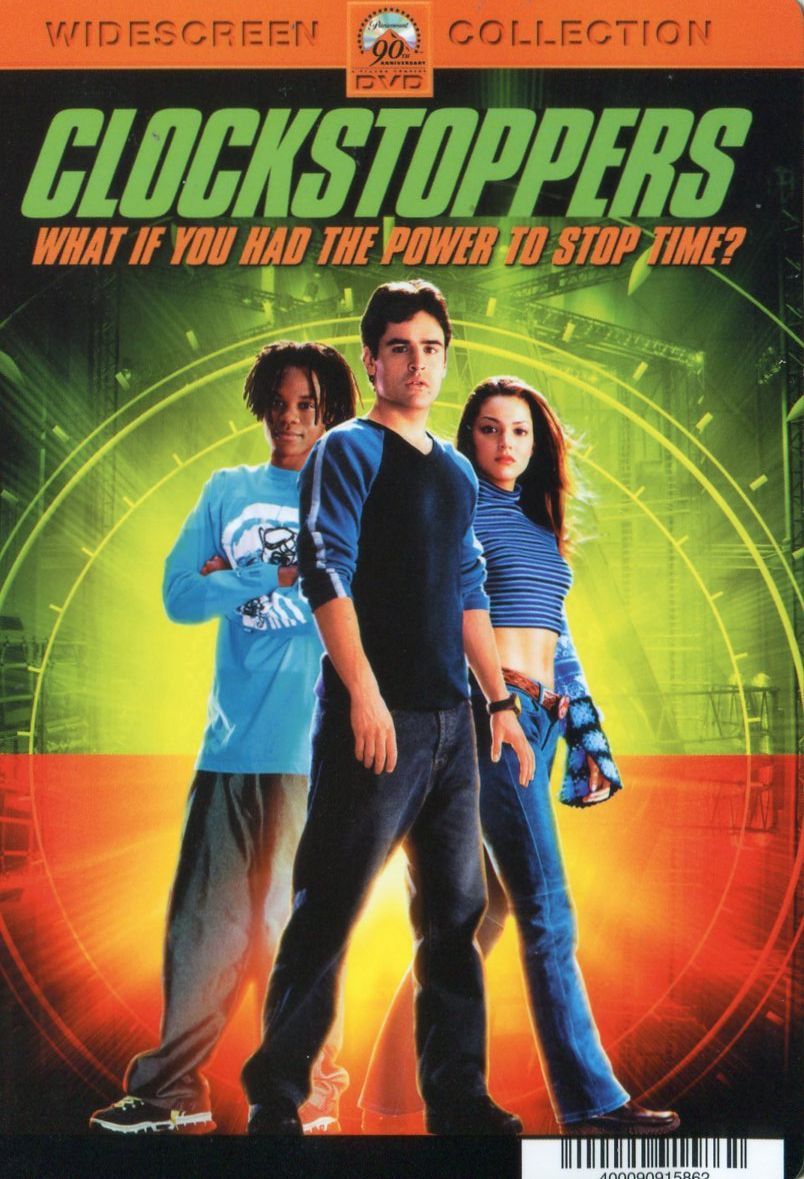 The Image Capsule: DVD Cover for Clockstoppers (2002)