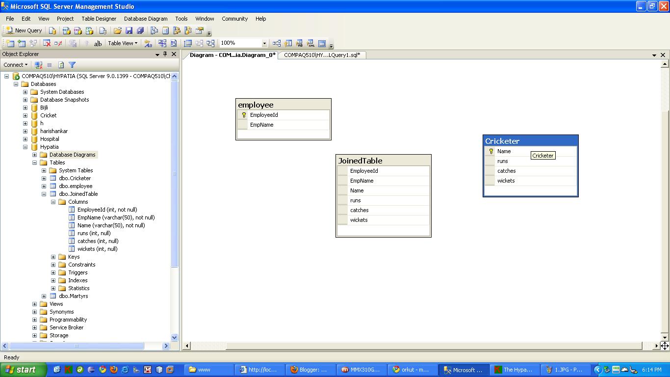 Champak's Blog: Creating Tables from a SQL Select statement