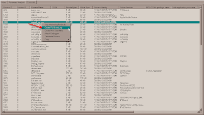 WYSIWYG: Using Debug Diagnostics to extract and analyse Memory Dump