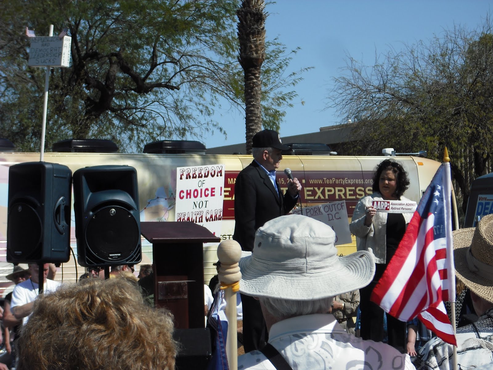 IC Arizona: Tea Party Express rally in Phoenix attracts thousands; JD ...
