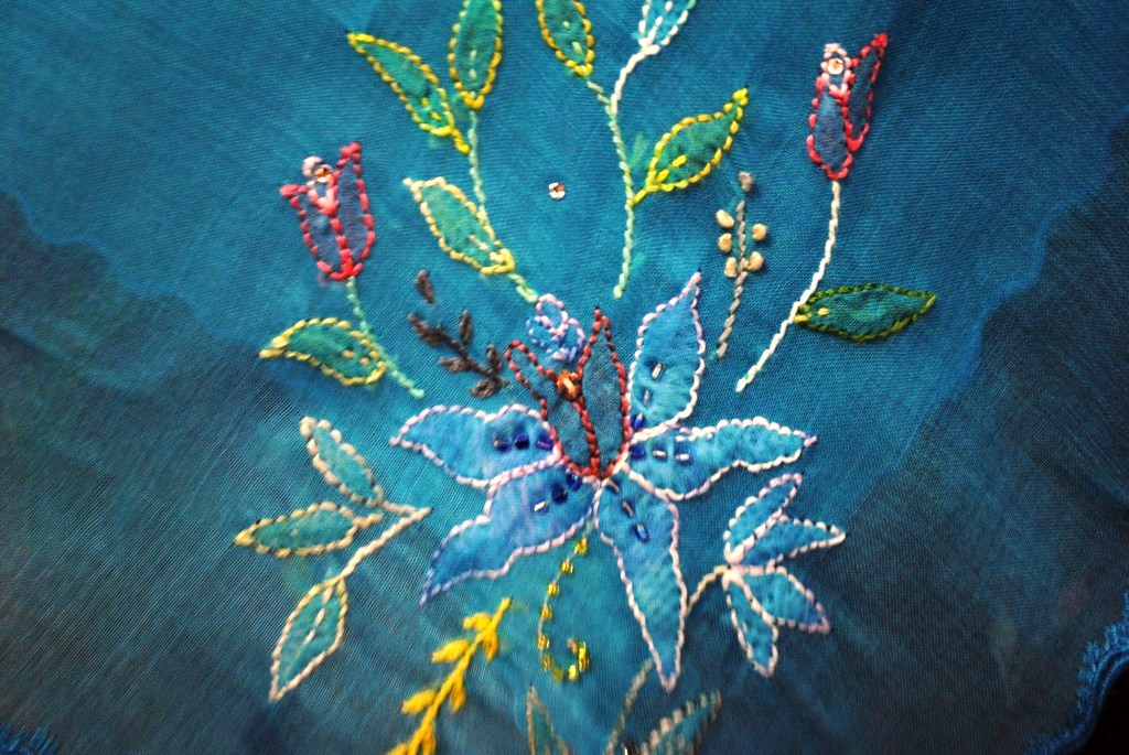 Wonderful beads and handmade embroidery: Design sulam bayang