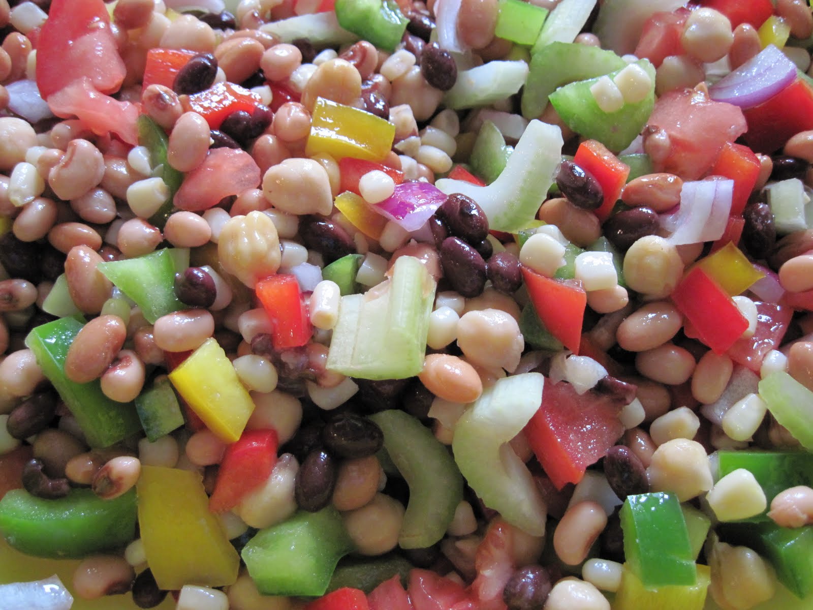 Mum in Bloom ~: Recipe: Cowboy Caviar (Bean Salad)