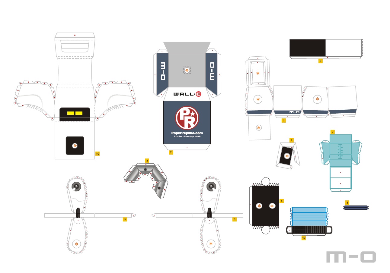 Mathminton: Wall-E หุ่นน่ารักมาลงกระดาษ (Paper Craft)