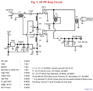doni homebraw: IRF 840 RF amplifier