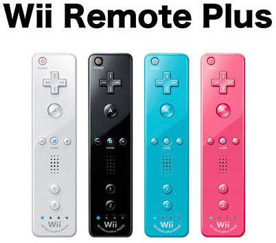 Confira as cores do Wii Remote Plus