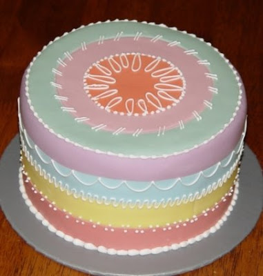 Let Them Eat Cake: Striped cake