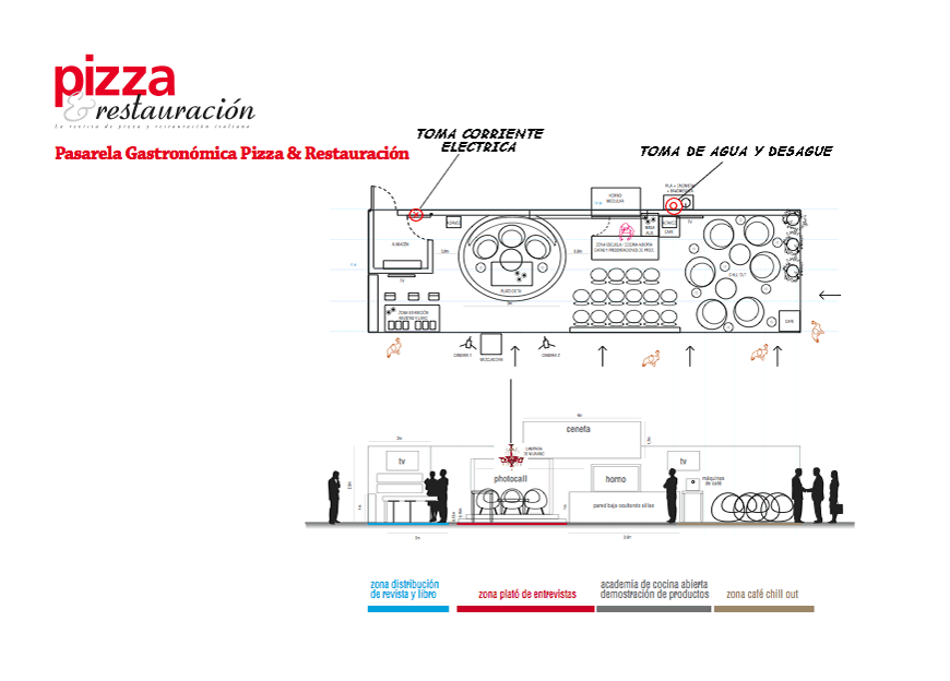 Arquitectura Efímera: Stands. Proceso constructivo y planta de ...