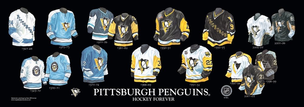 Pittsburgh Penguins - Franchise, Team, Arena and Uniform History ...