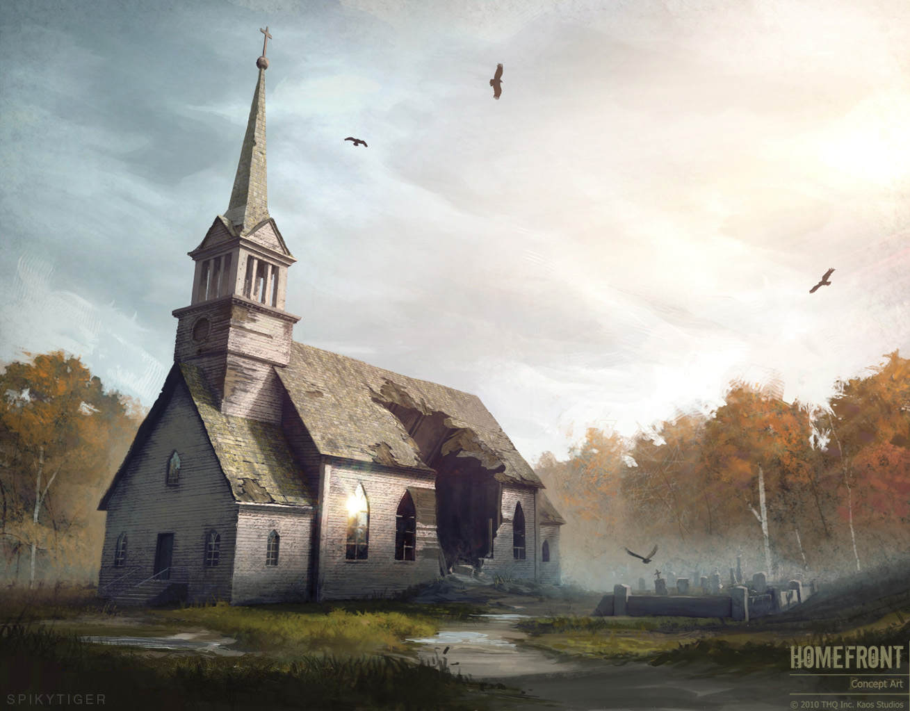 FANTASTIC TIGER TALES: Homefront Concept Art