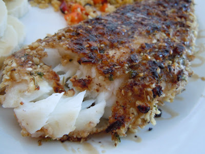 Fish Food Favorites: Nut-Crusted Orange Roughy