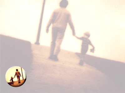 Christian PowerPoint Backgrounds: Father and Son