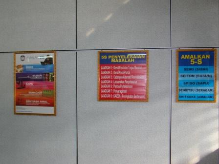 Inspirasi Istimewa Papan Tanda 5S, Dekorasi Ruang