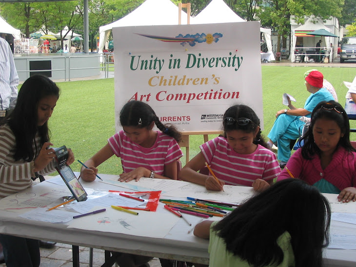 "Unity in Diversity" CHILDREN'S ART kid's art,art classes