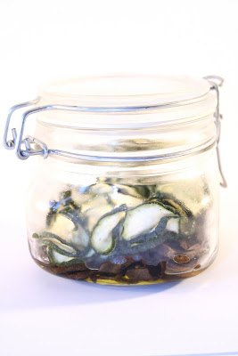 Smakligt och Gott!: Torkad, inlagd champinjon och zucchini