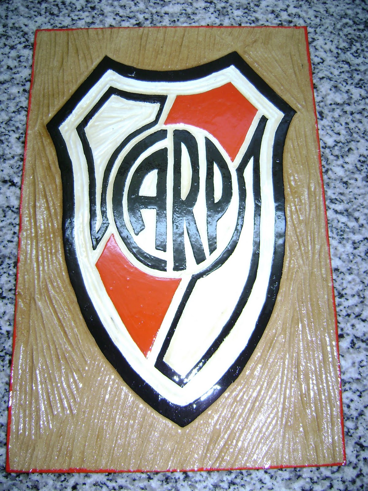 cuadros de madera: RIVER
