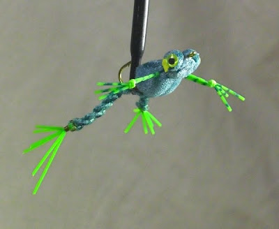 Fish Eat Flies: Better Foam Frog Fly