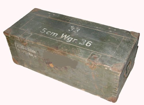 Fritzwaffen: 5cm GrW 36 - Lőszerek