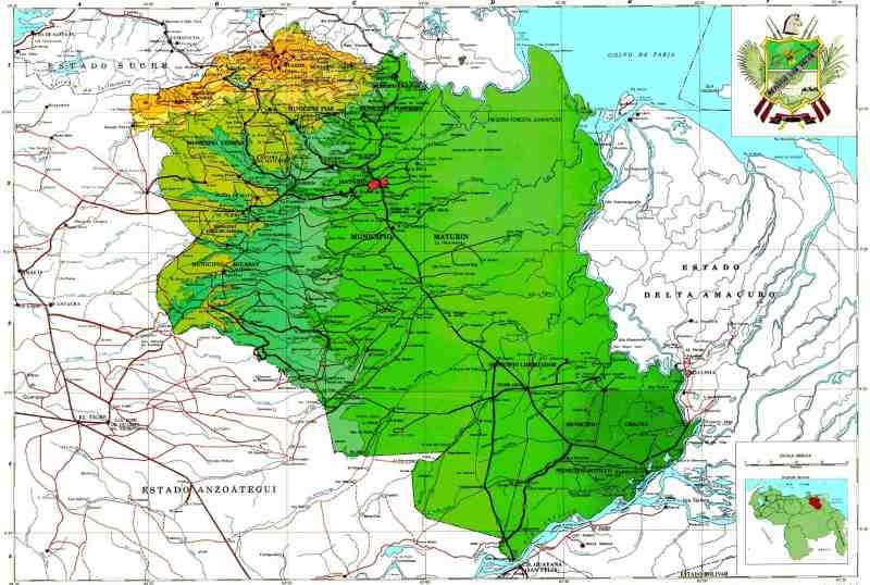Estado Monagas: Datos Básicos