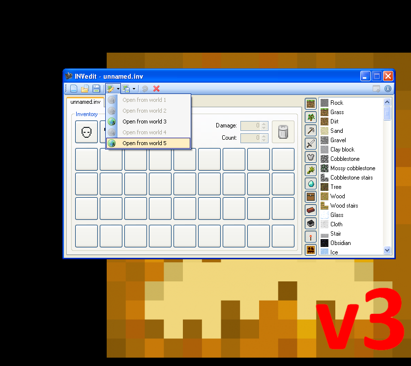 MC Tutorials: Inventory Editor