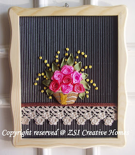 Suzana Mustafa: KOLEKSI FRAME RIBBON EMBROIDERY
