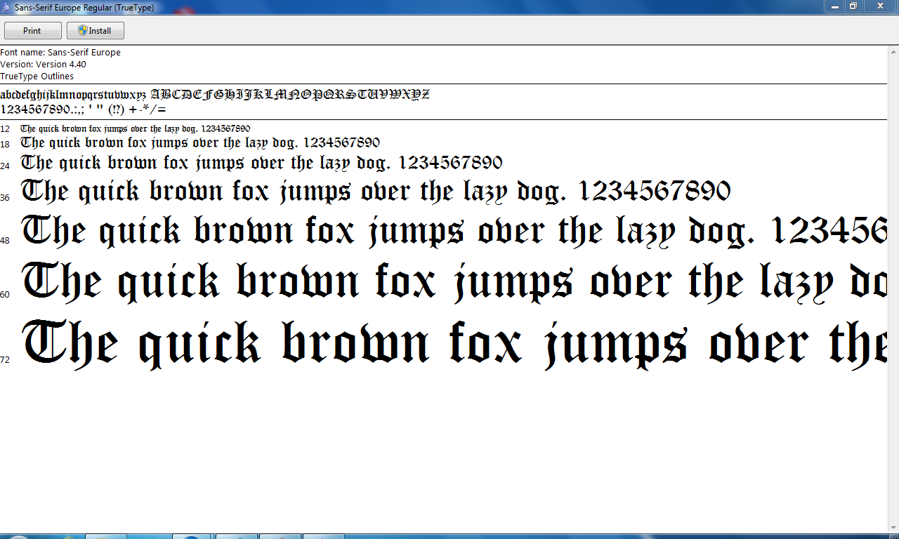 Sony Ericsson Modding: Font Collection For Sony Ericsson