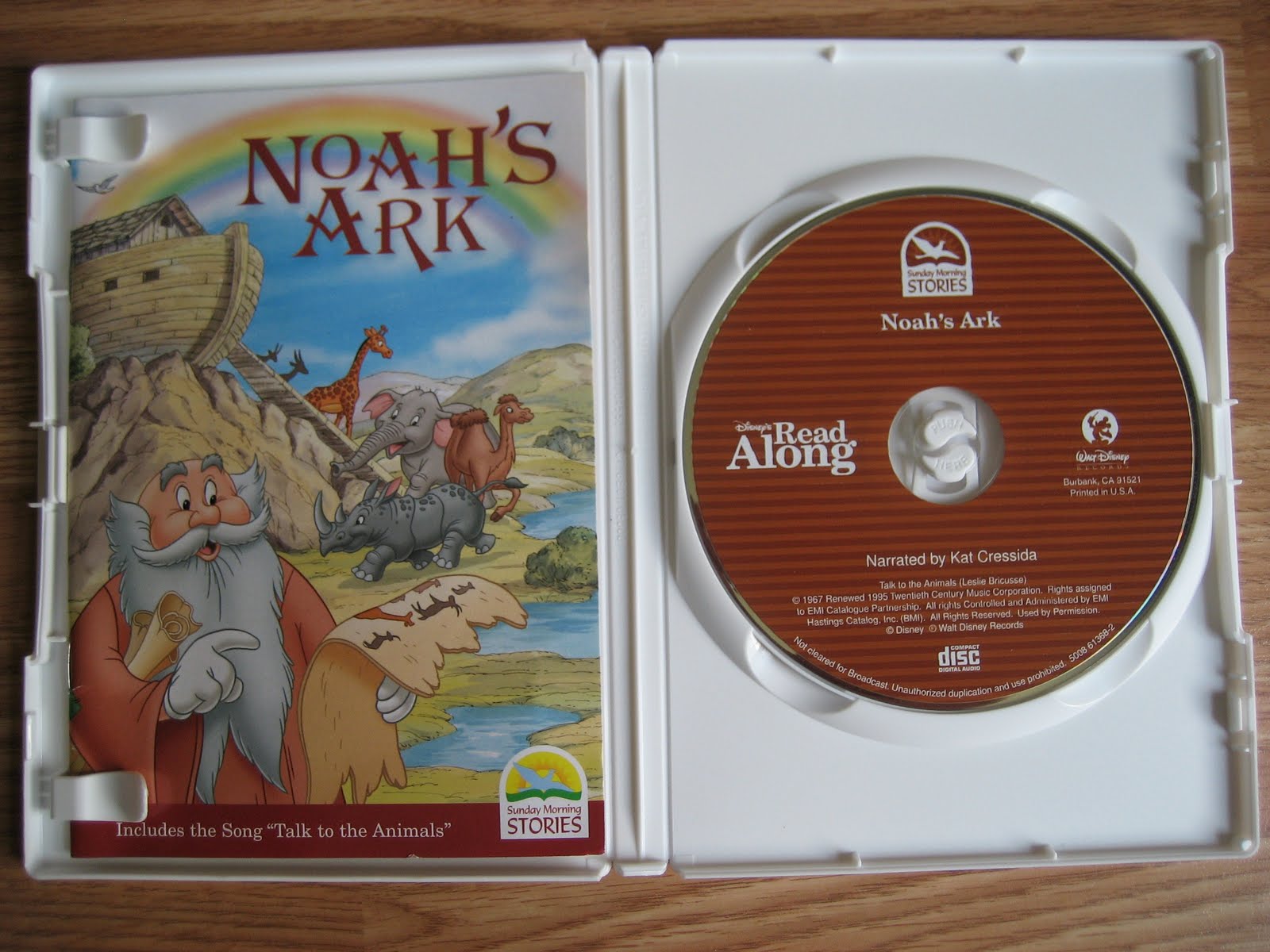 noboxtospeakof ( no box to speak of ): Noah's Ark Read Along CD by ...