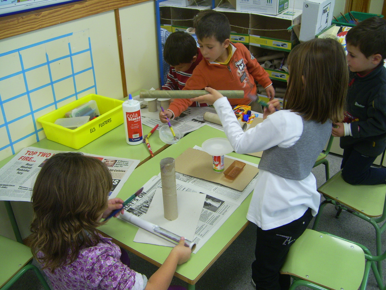 ELS AMBIENTS A INFANTIL: L'AMBIENT D'ART