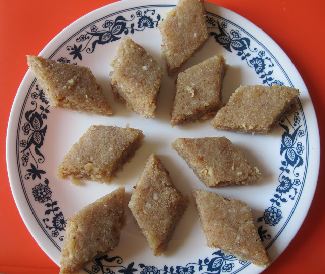 Multi-Grain Burfi ~ Tamalapaku