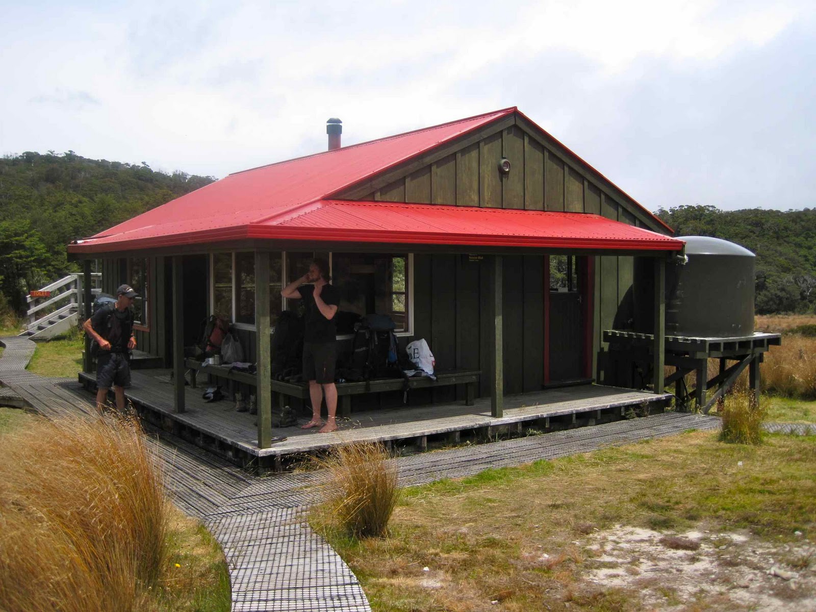 Carolyn in Aotearoa: Heaphy Track, Day Two: Perry Saddle Hut to Saxon ...