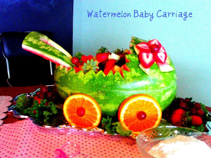 .:Hello Cupcake:.: Watermelon Baby Carriage