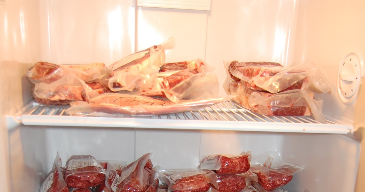 Diaperville: A freezer full of meat!