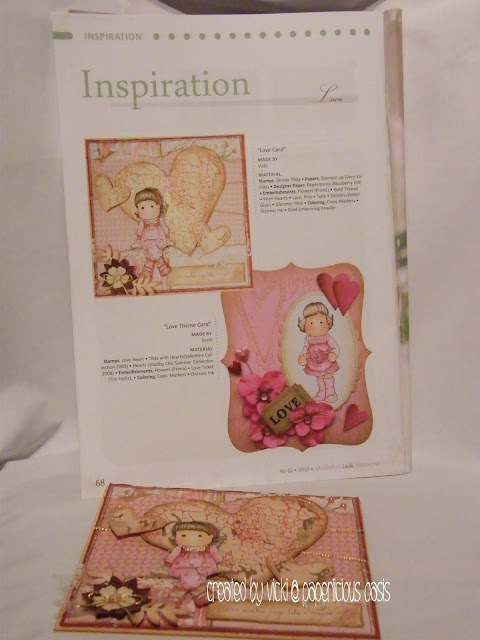 Paperlicious Oasis: OMG!!!!!!!!!!!!! my card is in the new Magnolia Ink ...