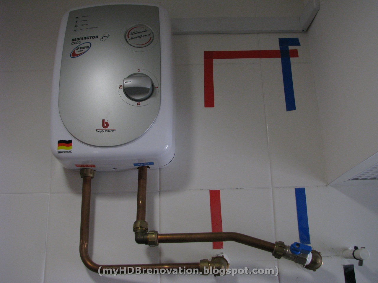 A Tale of HDB Renovation: Bravo! Bennington Instant Multi-Point Water ...